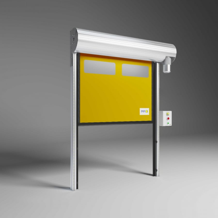 Standard High Speed PVC Roll-Up Doors - Industrial Door Systems ...